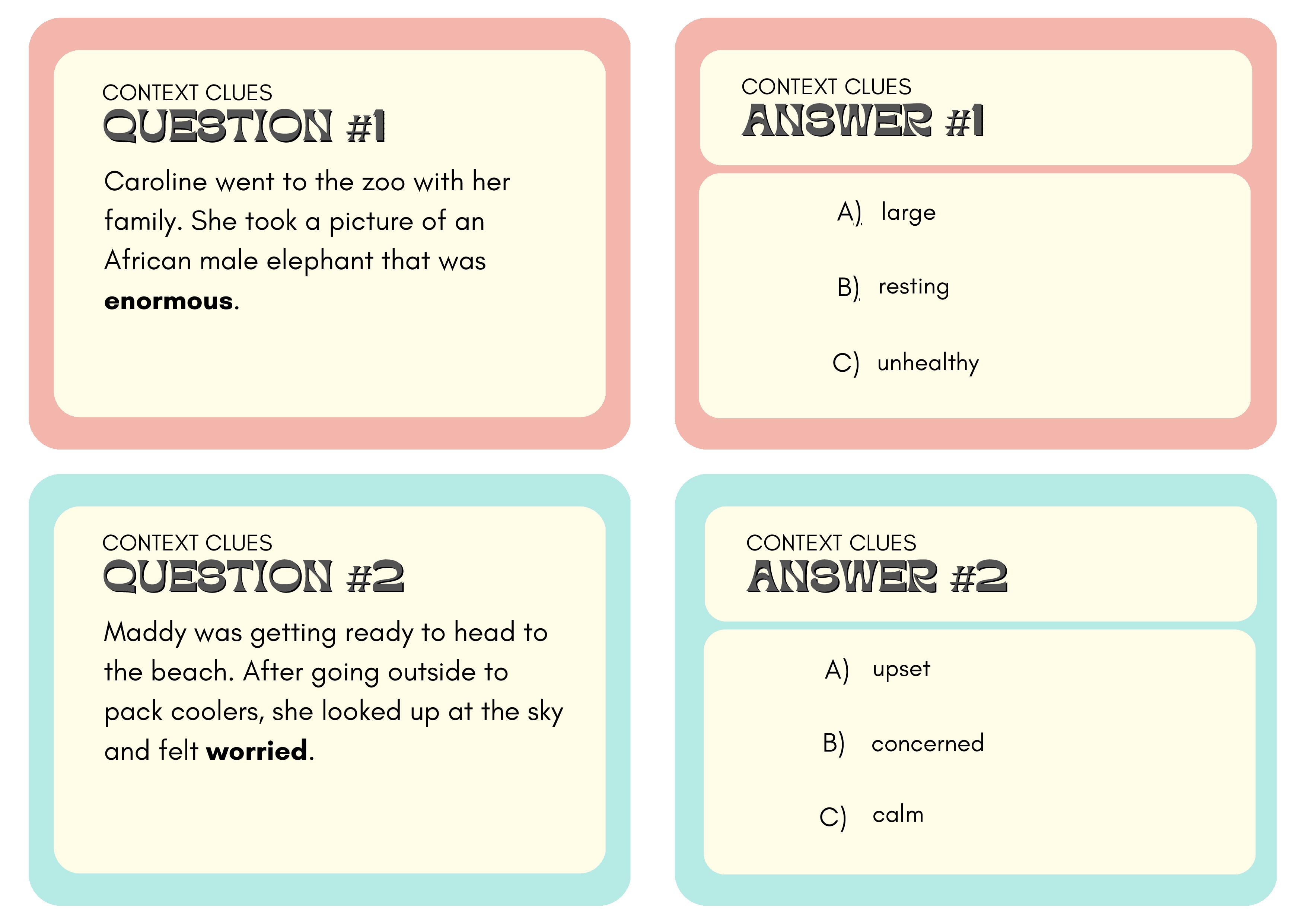 Context Clues Flashcards 19 Ways To Use Textivate To Teach Vocab