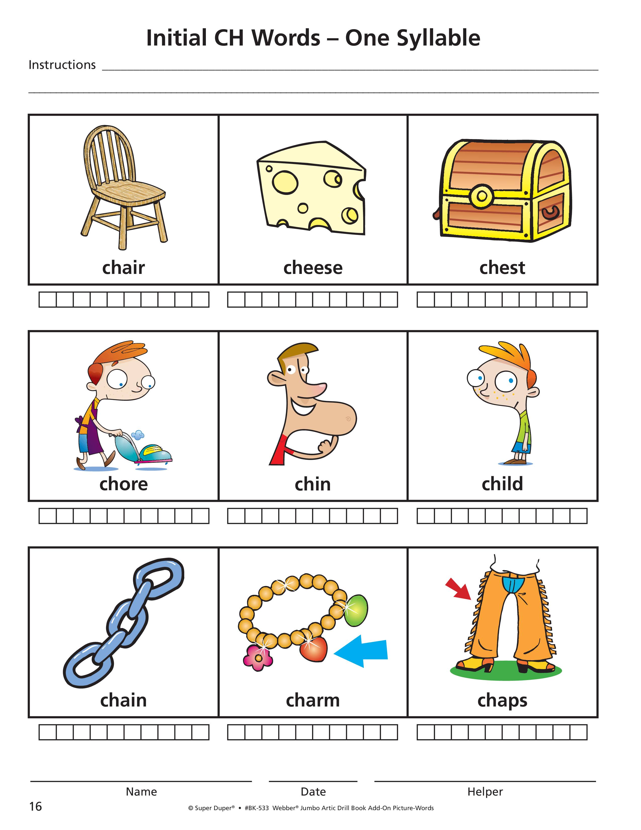 CH, J, SH Worksheets - Webber Jumbo Artic Drill Book Vol 2 - pdf - by ...