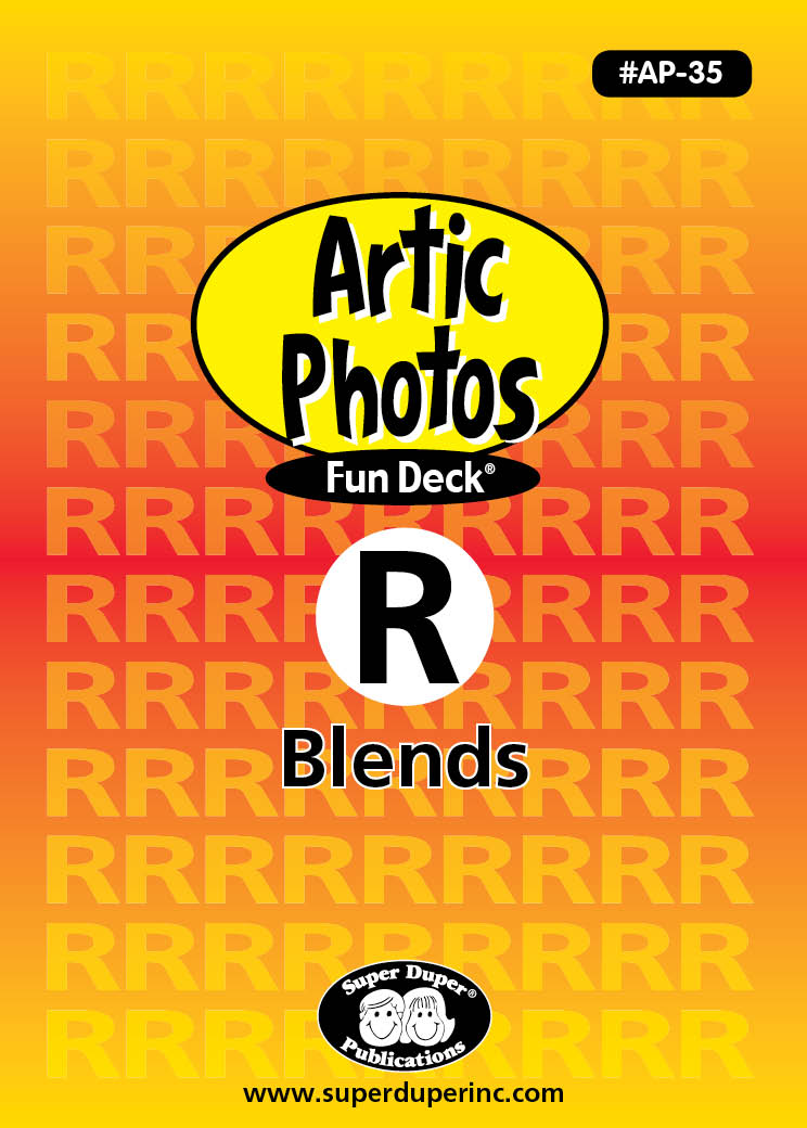 Artic Photos R Blends Fun Deck® - cards - by Super Duper Publications - TrE