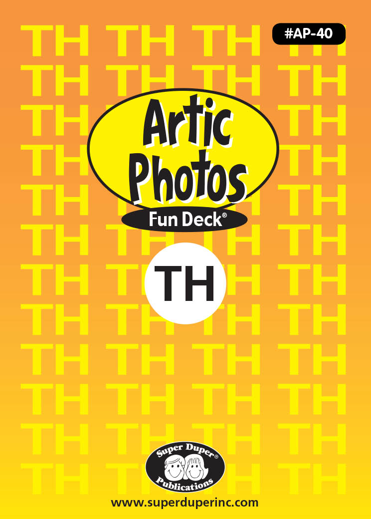 Artic Photos TH Fun Deck® - cards - by Super Duper Publications - TrE