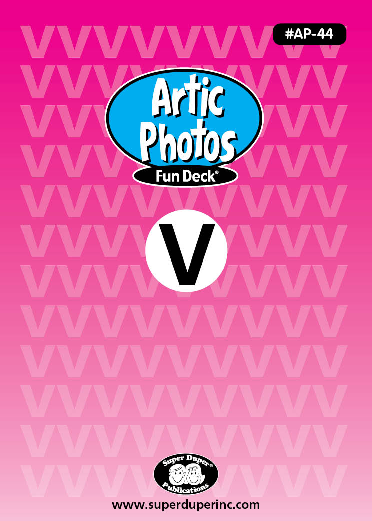 Artic Photos V Fun Deck® - cards - by Super Duper Publications - TrE