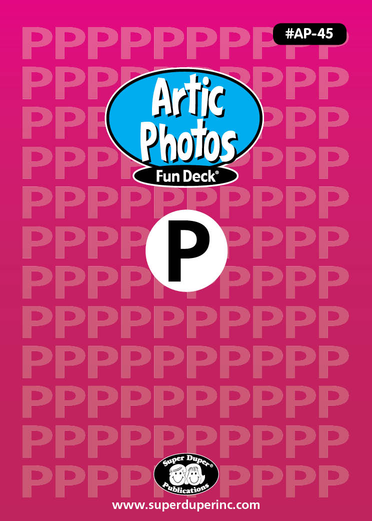 Artic Photos P Fun Deck® - cards - by Super Duper Publications - TrE