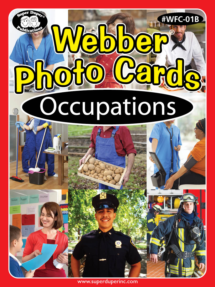 Webber Photo Cards - Occupations - cards - by Super Duper Publications ...