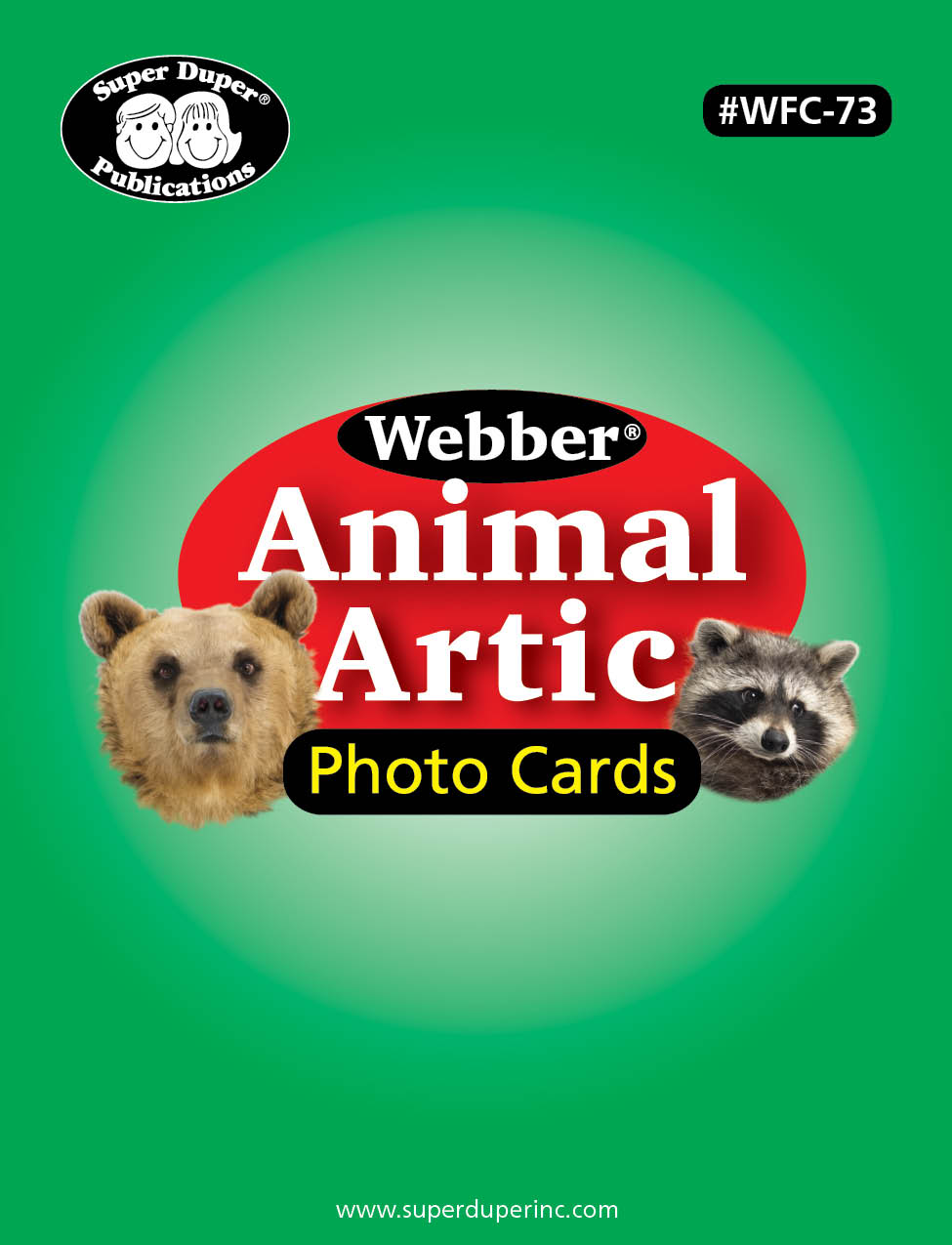 Webber Animal Artic Photo Cards - cards - by Super Duper Publications - TrE