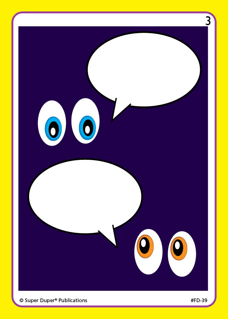 What's Being Said? Fun Deck - cards - by Super Duper Publications - TrE