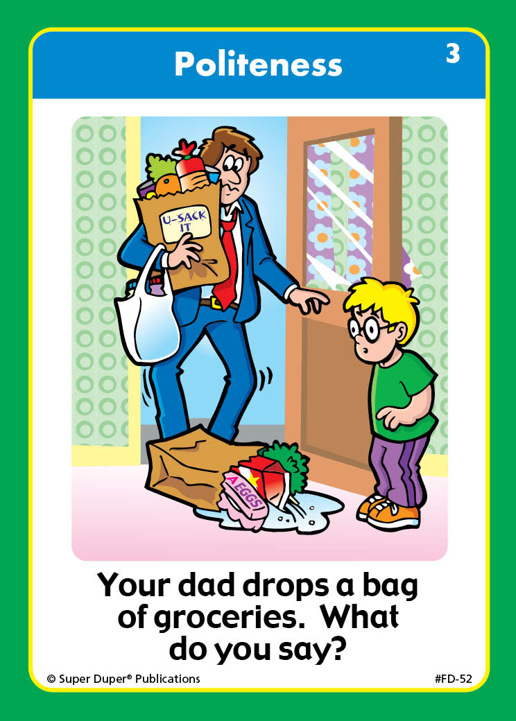 Practicing Pragmatics Fun Deck - cards - by Super Duper Publications - TrE