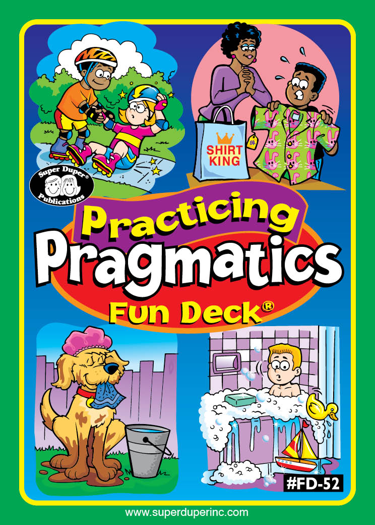 Practicing Pragmatics Fun Deck - cards - by Super Duper Publications - TrE