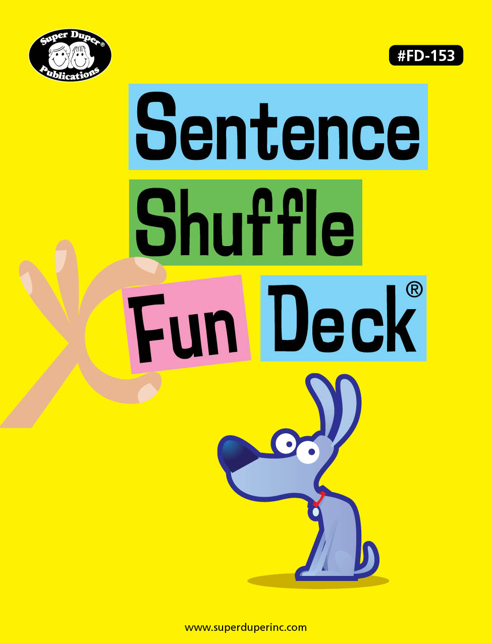 Sentence Shuffle Fun Deck - cards - by Super Duper Publications - TrE
