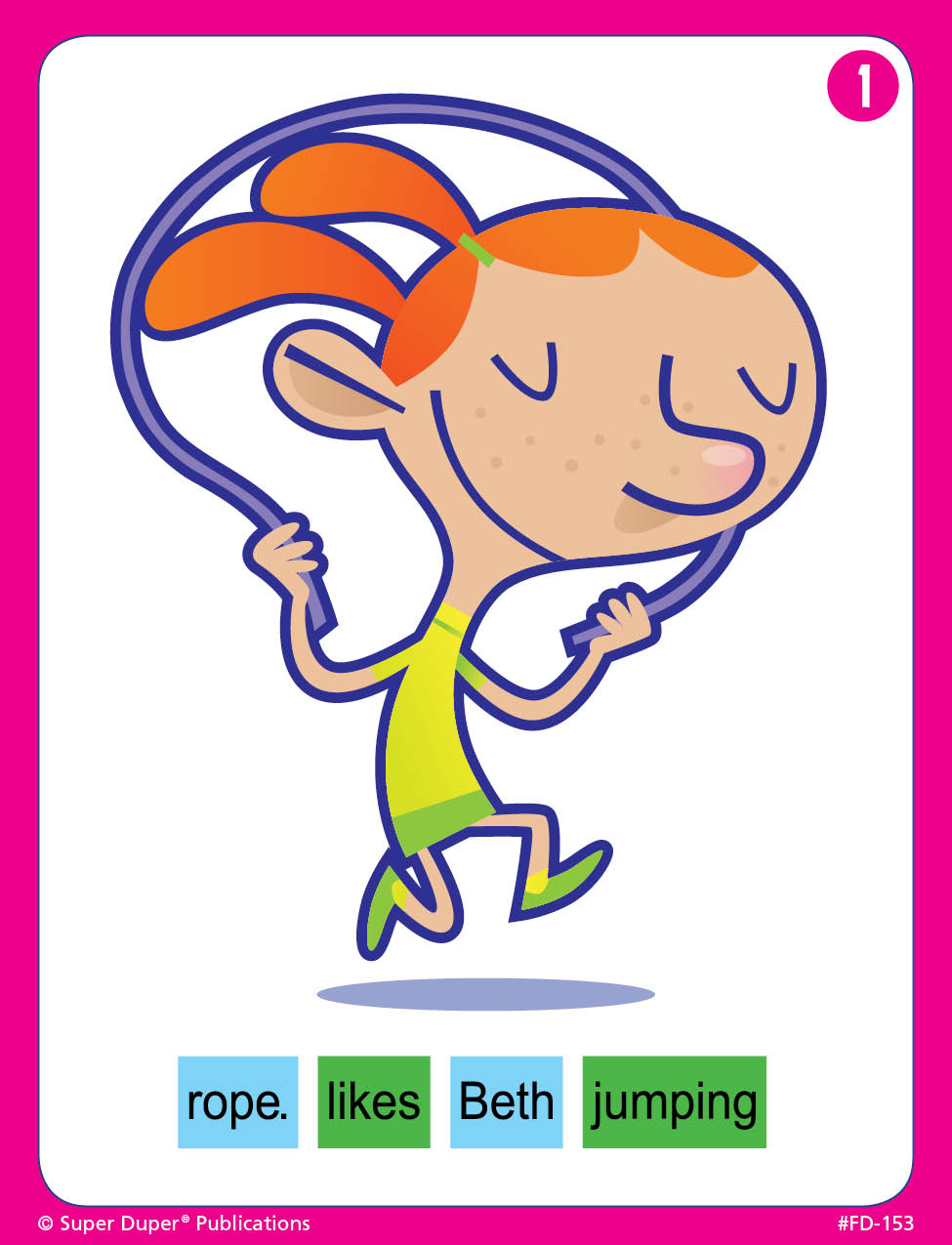 Sentence Shuffle Fun Deck - cards - by Super Duper Publications - TrE