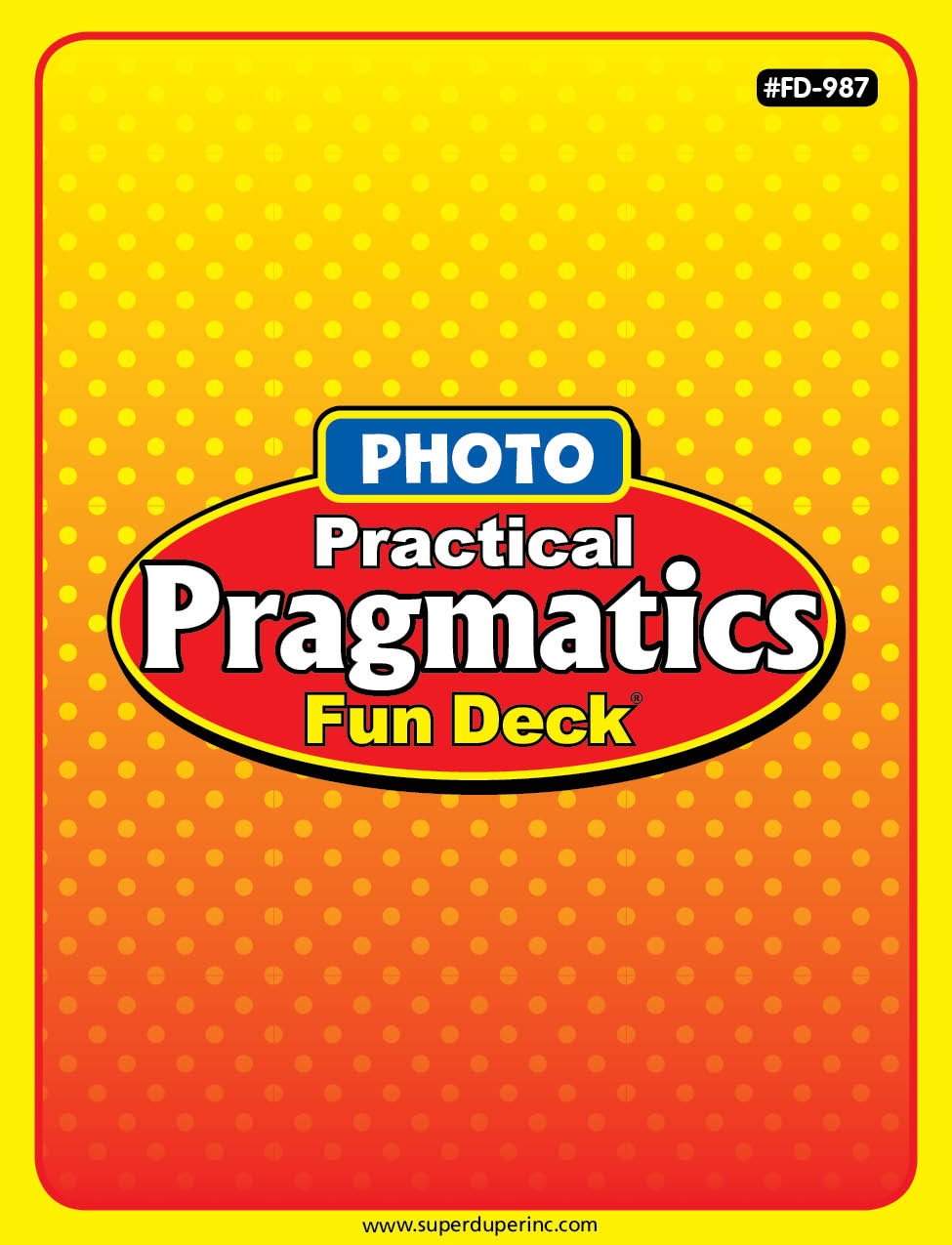 Photo Practical Pragmatics Fun Deck - cards - by Super Duper ...